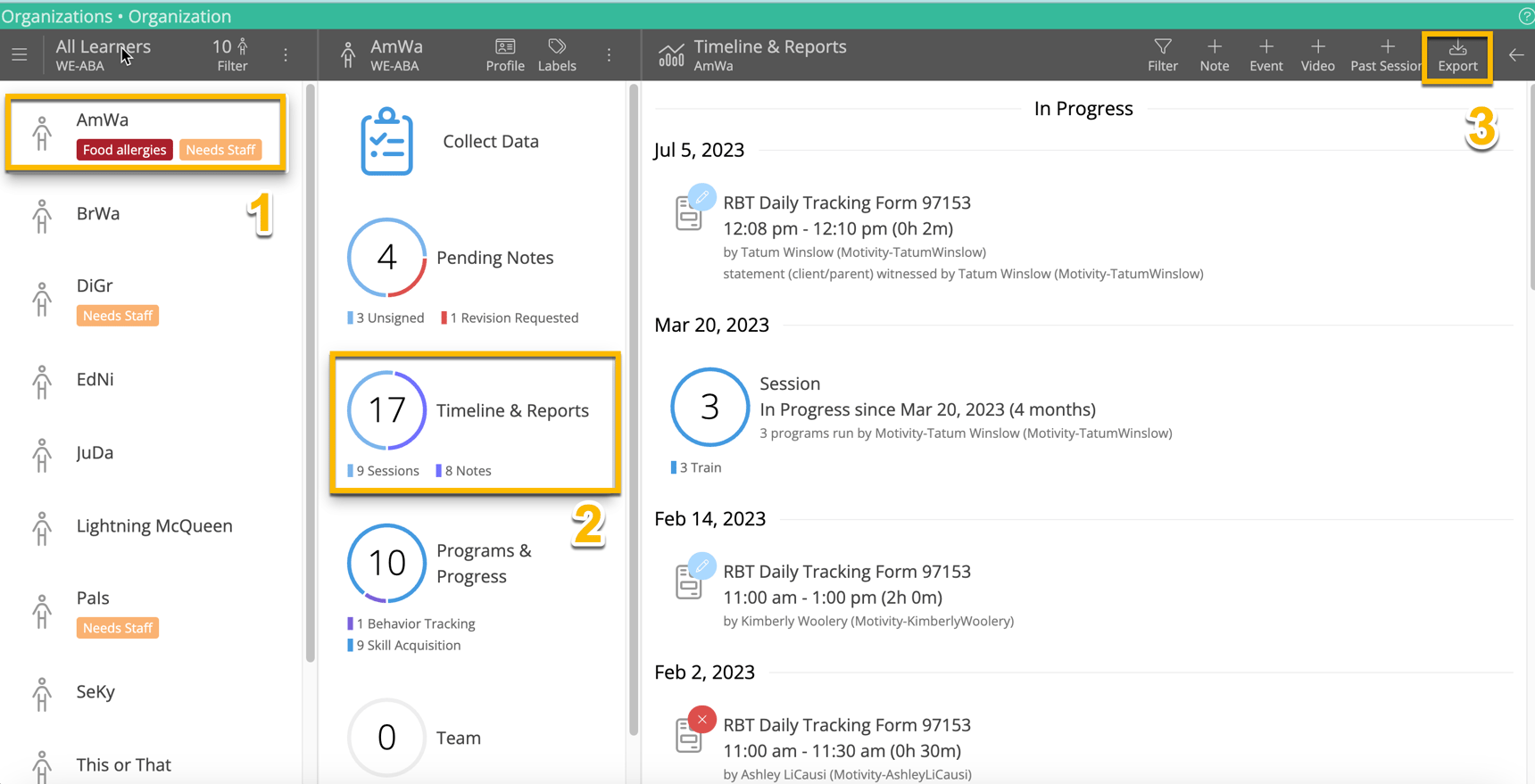 Bulk Export Of Charts