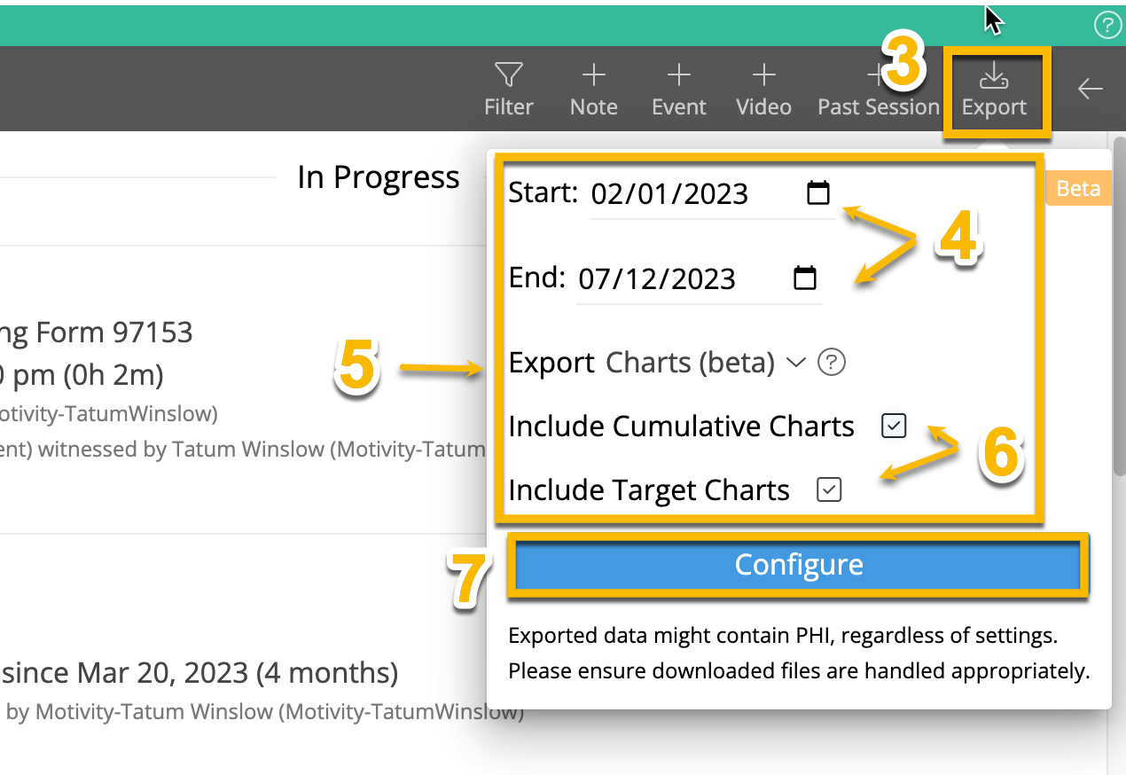 Bulk Export of Charts