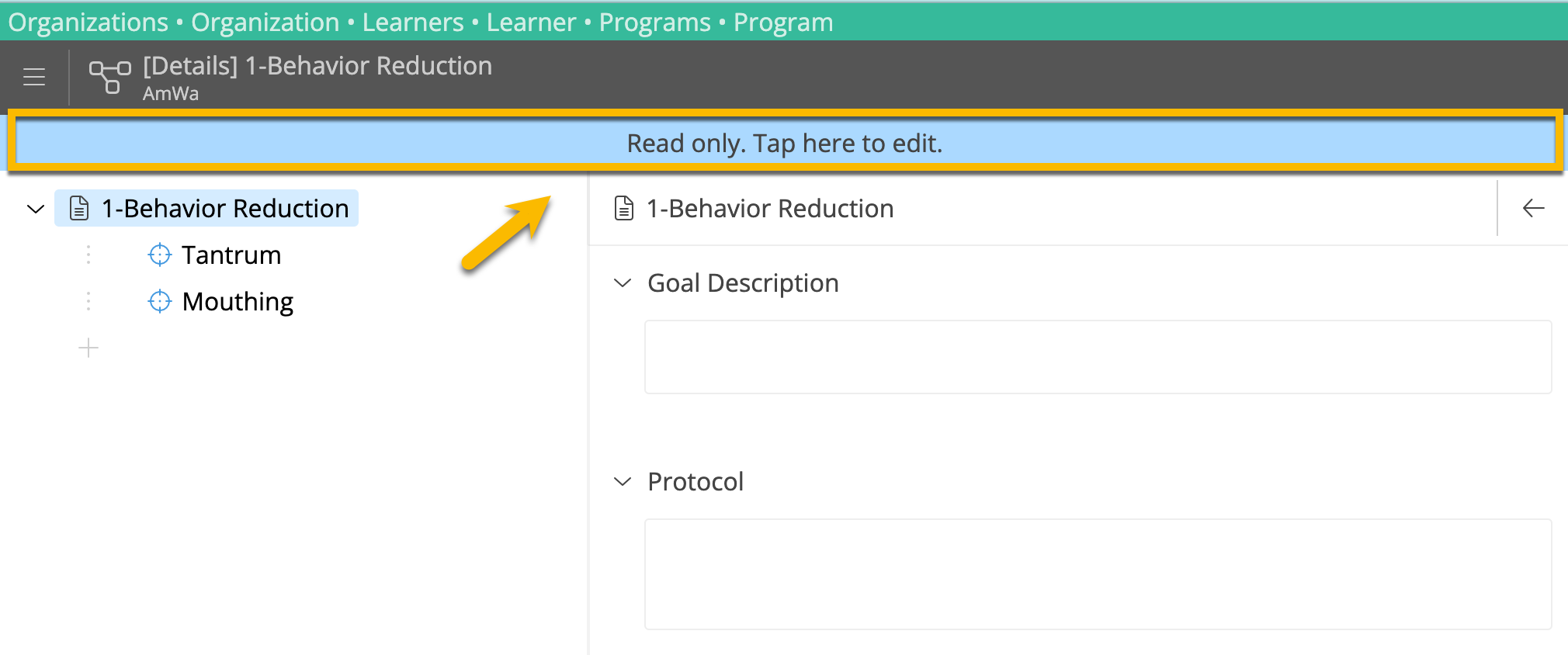 Editing Programs and Managing Drafts