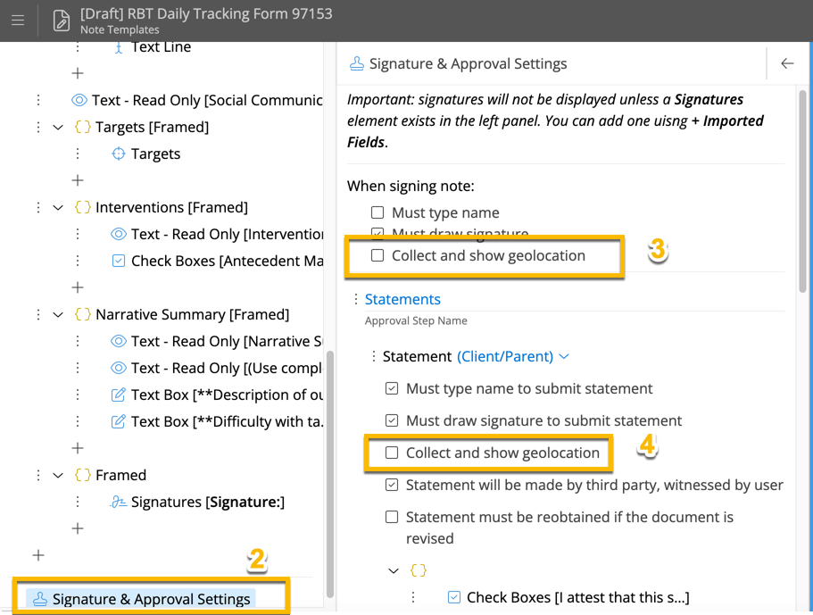 Geolocation on Notes