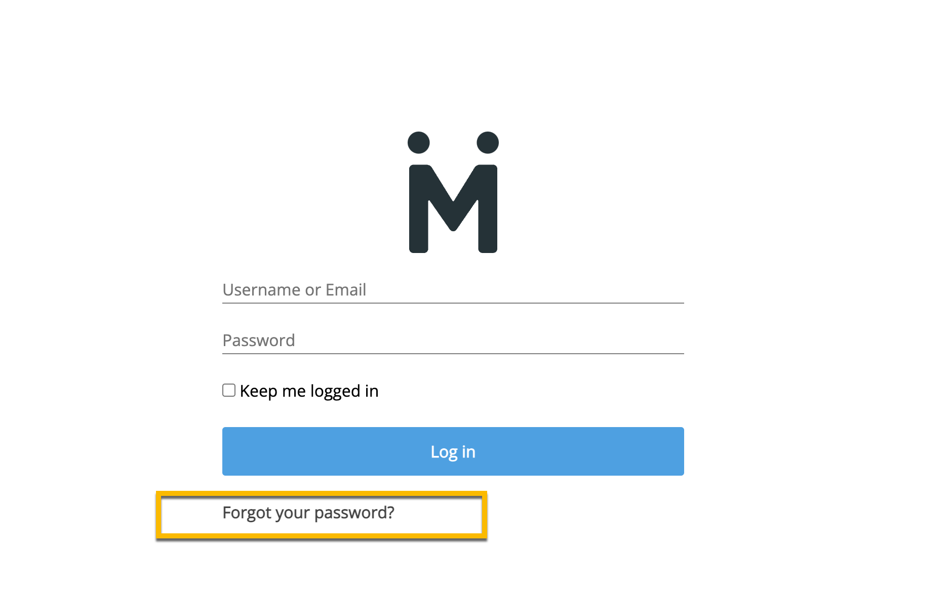 Forgot Your Password?