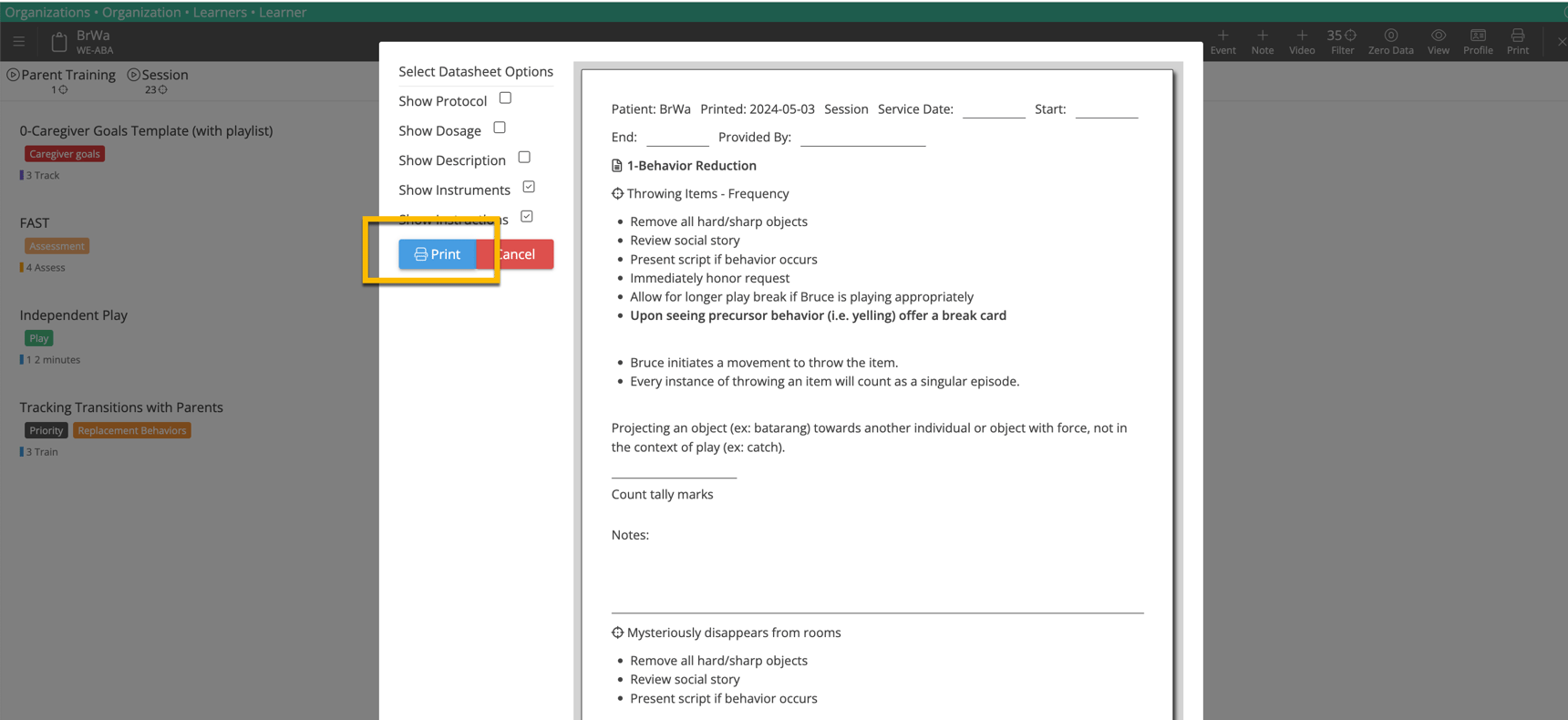 Offline Data Collection Workflow