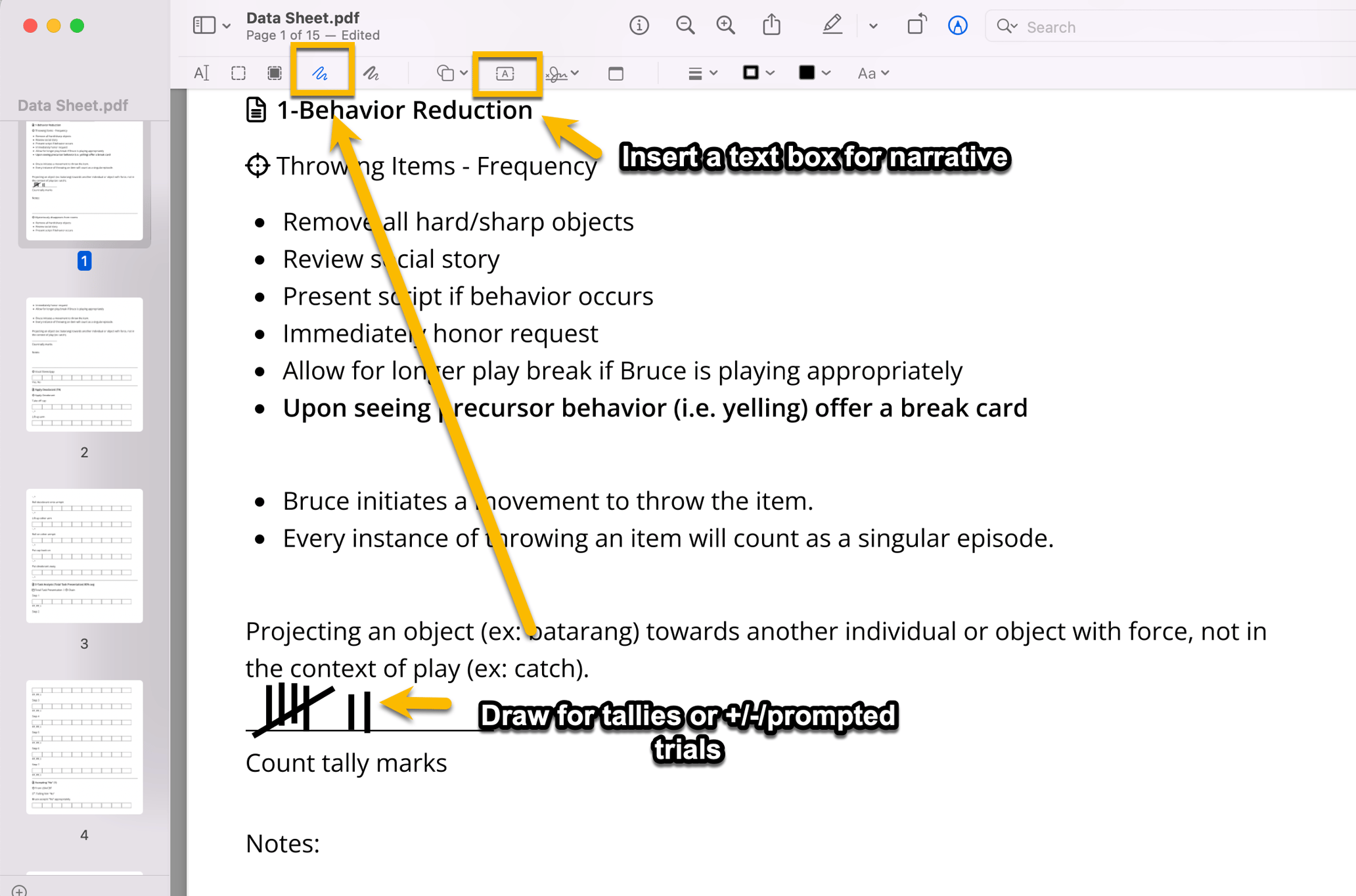 Offline Data Collection Workflow