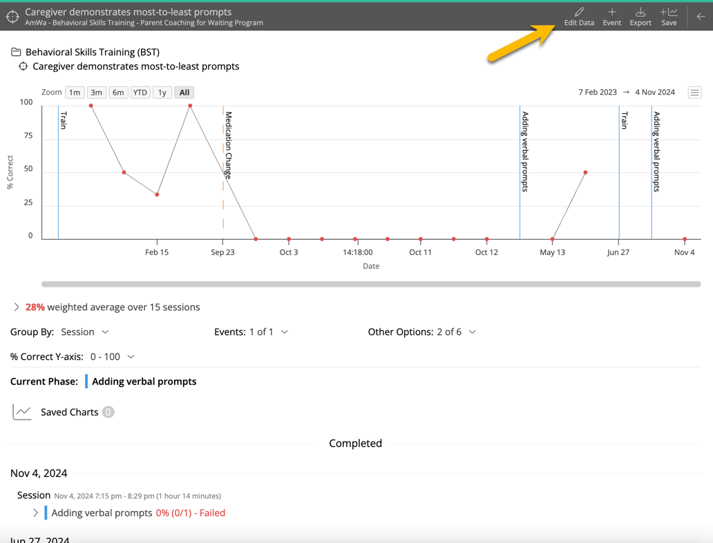 How to Change the Name of an Existing Phase Change Line