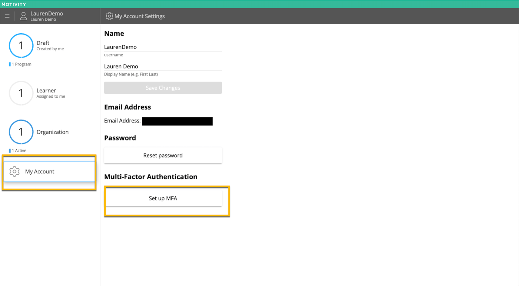 Setting up Multi-Factor Authentication (MFA)