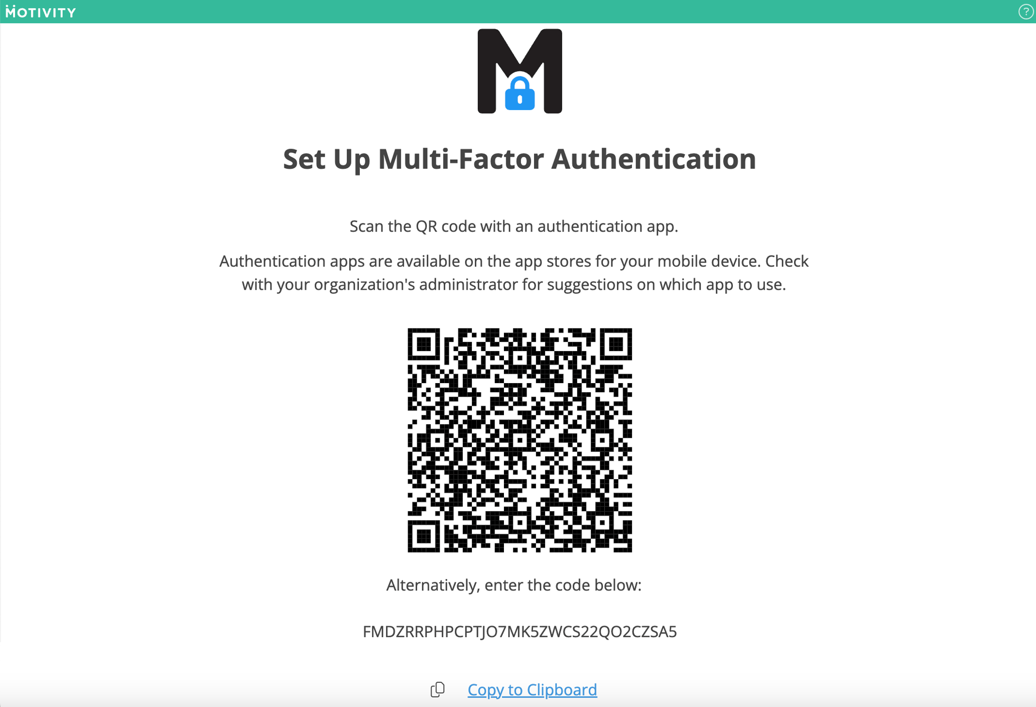 Setting up Multi-Factor Authentication (MFA)