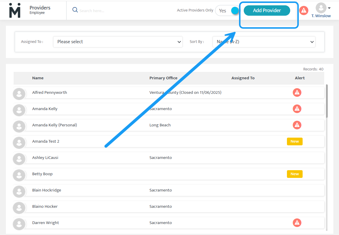 How To Add a Provider