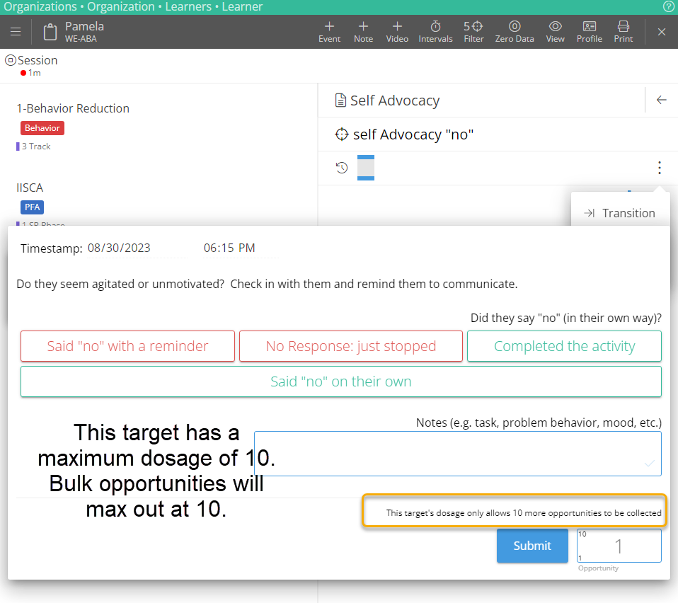 Bulk Entry of Opportunities