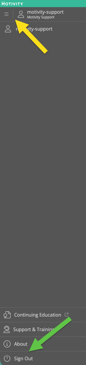 Logging In and Logging Out (Clinical)