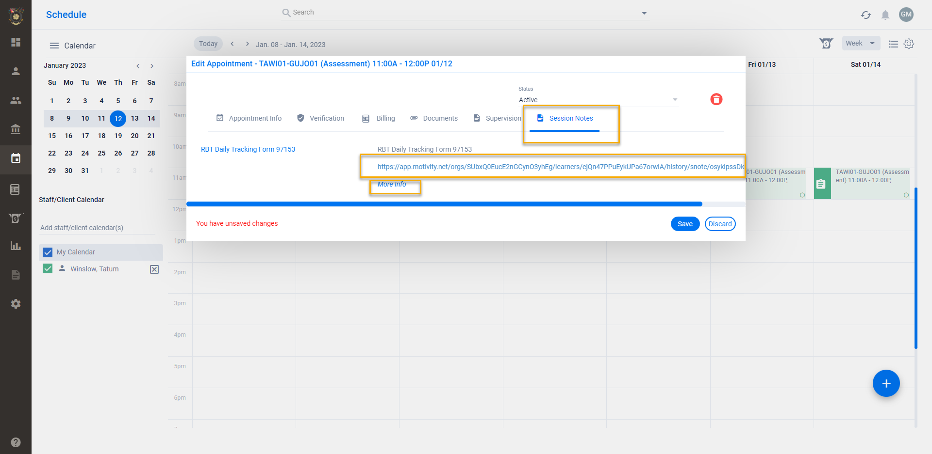 Aloha Integration Step 4: Finding Appointments in Motivity and Linking ...
