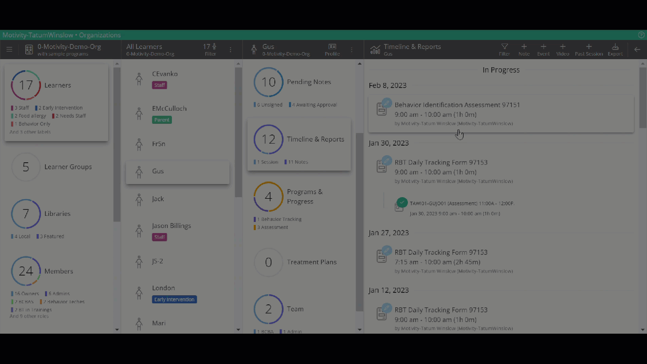 Motivity PM Connection: Linking and Unlinking Notes
