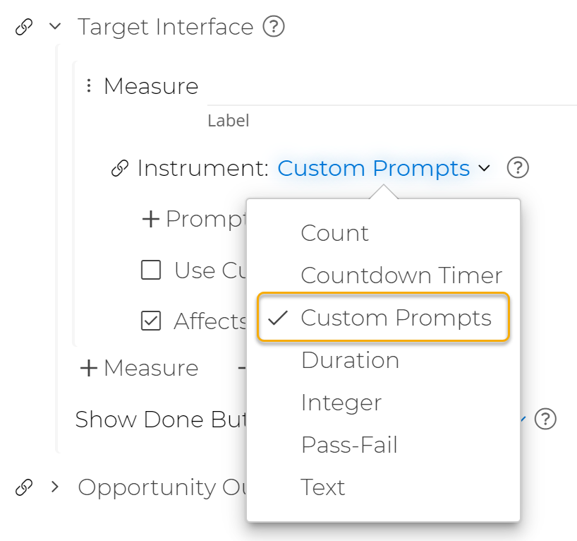Custom Prompts Instrument