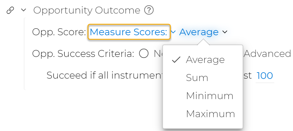 Opportunity Outcome